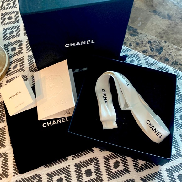 CHANEL | Accessories | Chanel Box And Dust Bag For Complete Gift | Poshmark